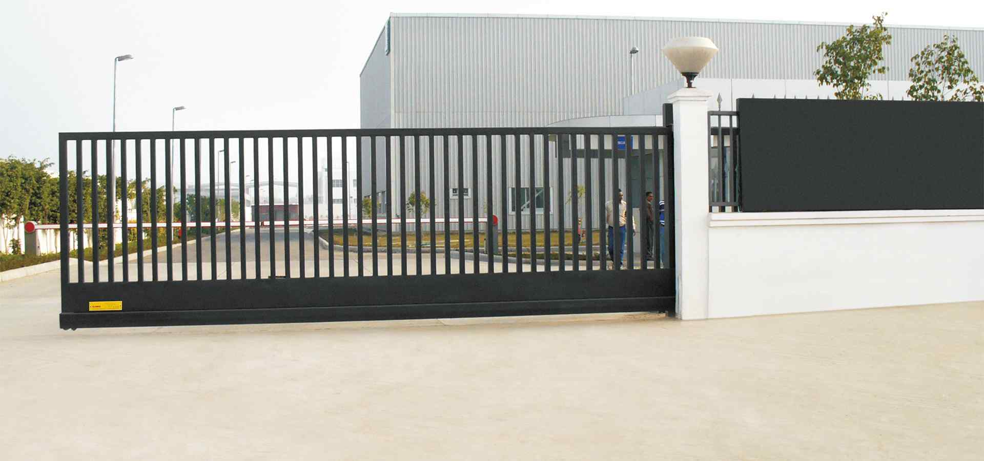 Motorised Cantilever Sliding Gates | Automatic Cantilever Sliding Gates ...