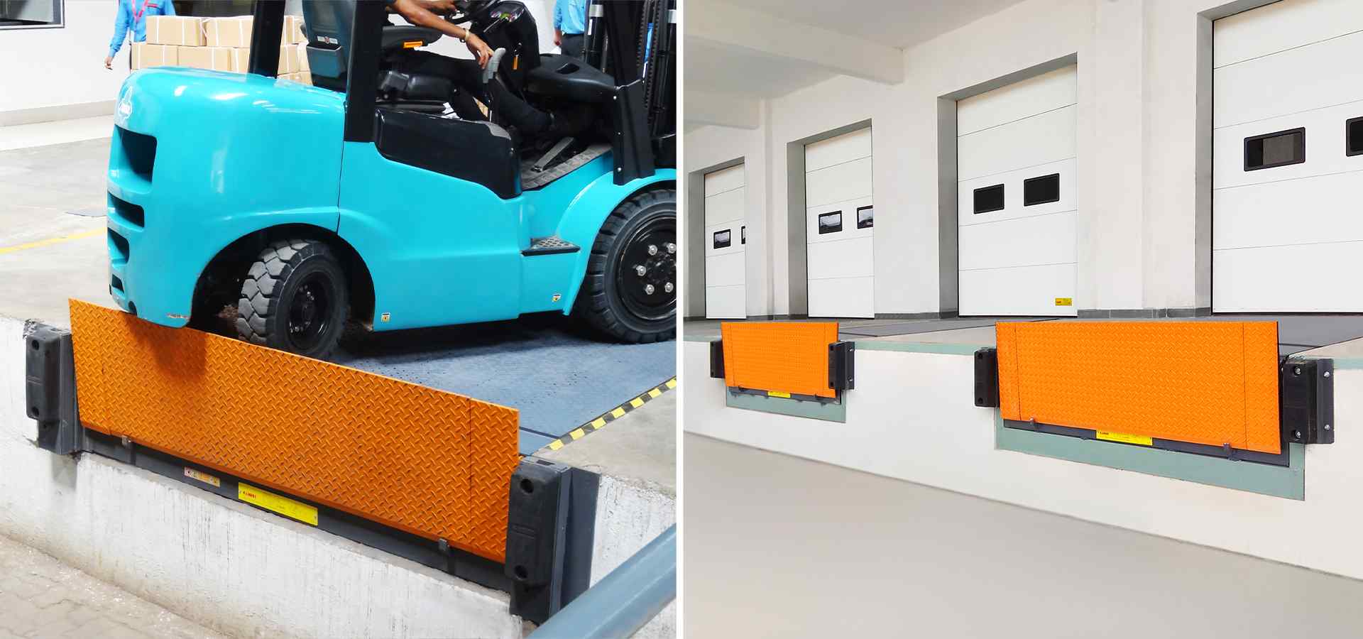 Buy - Forklift Roll-off Barrier Lip Dock Leveler